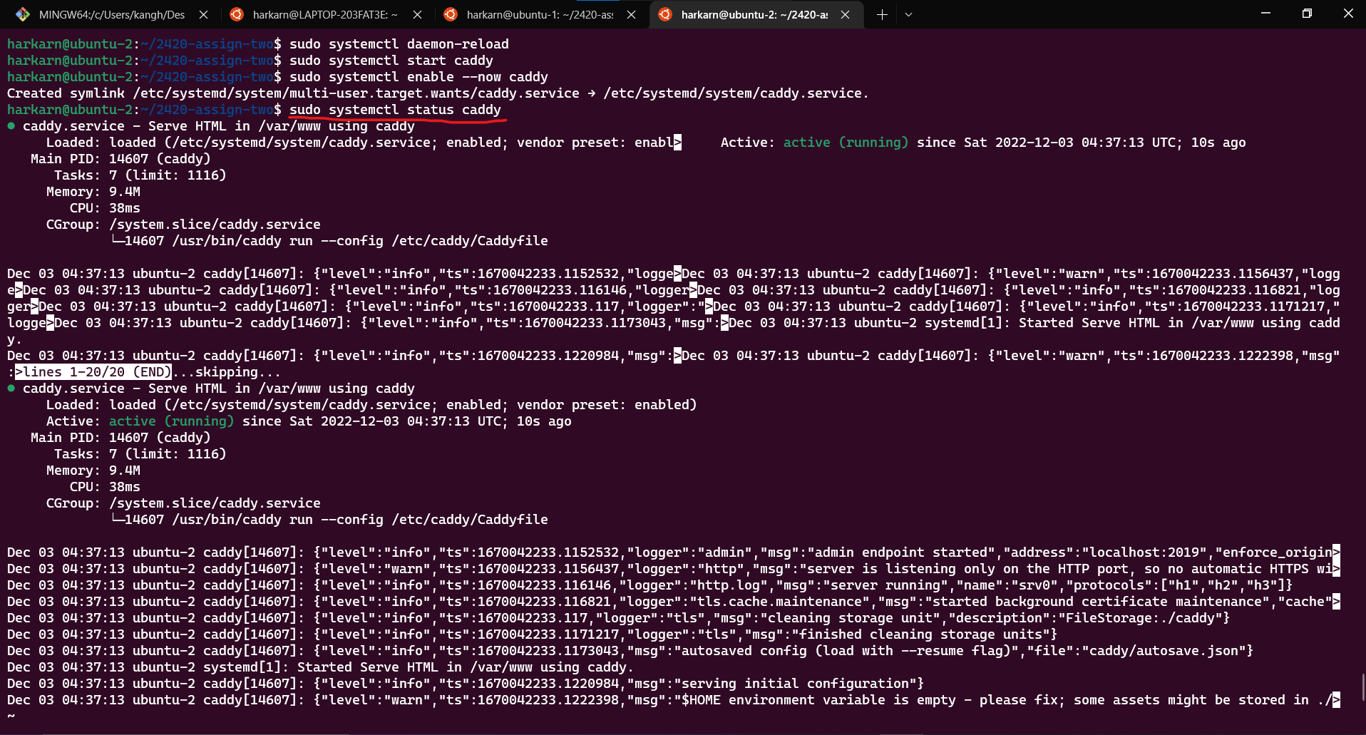 GitHub - HarkaranK/2420_assign2