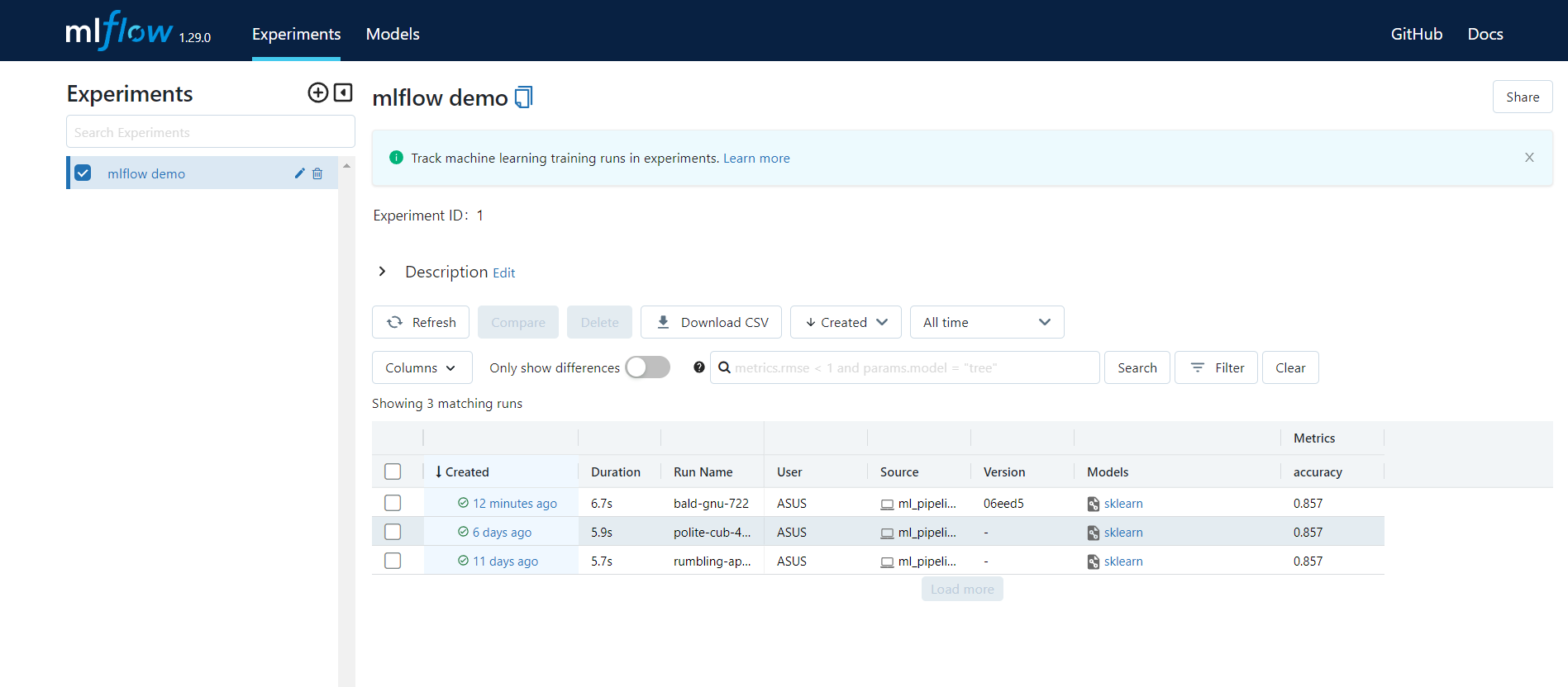 GitHub - AbhinavArunSrivastava/mlflow-demo