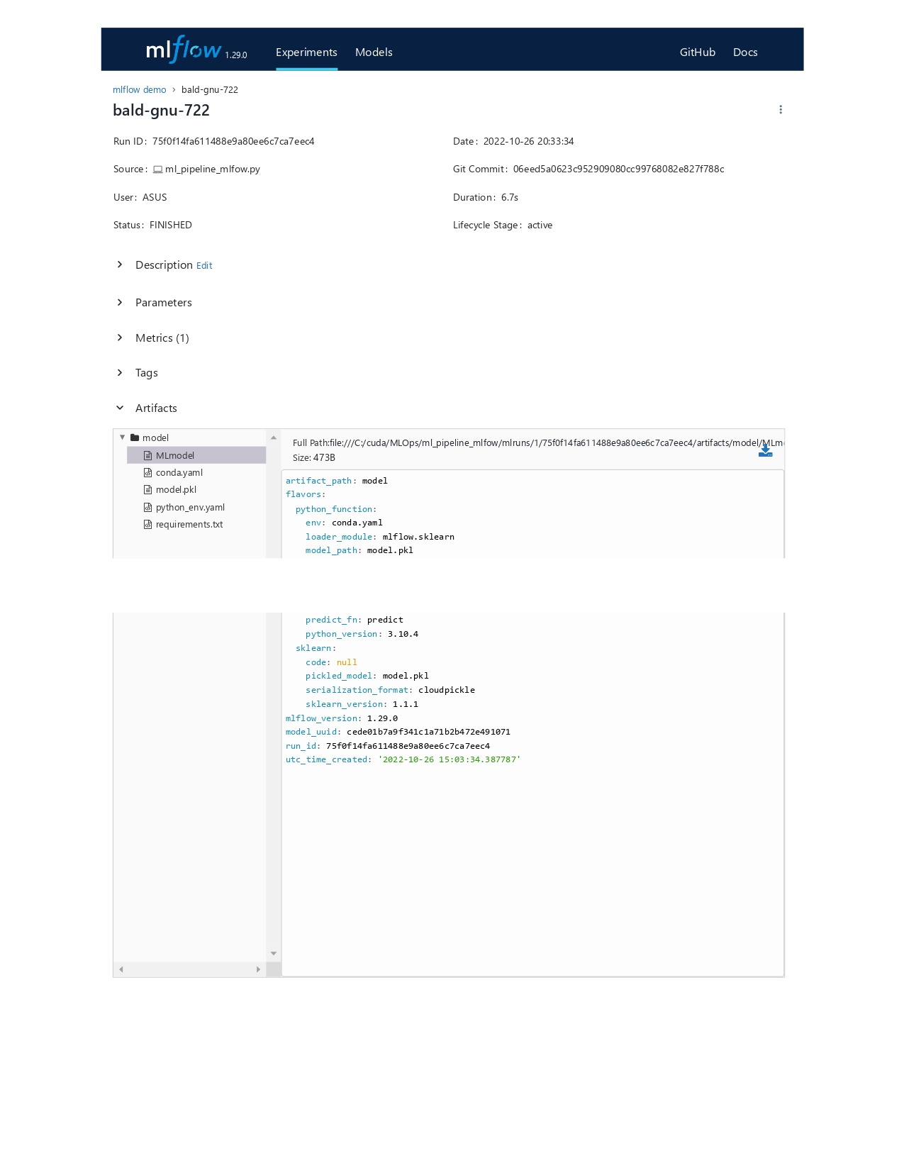 Github Abhinavarunsrivastavamlflow Demo 