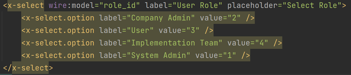 Select Options no longer supports integers · Issue #295 · wireui/wireui · GitHub