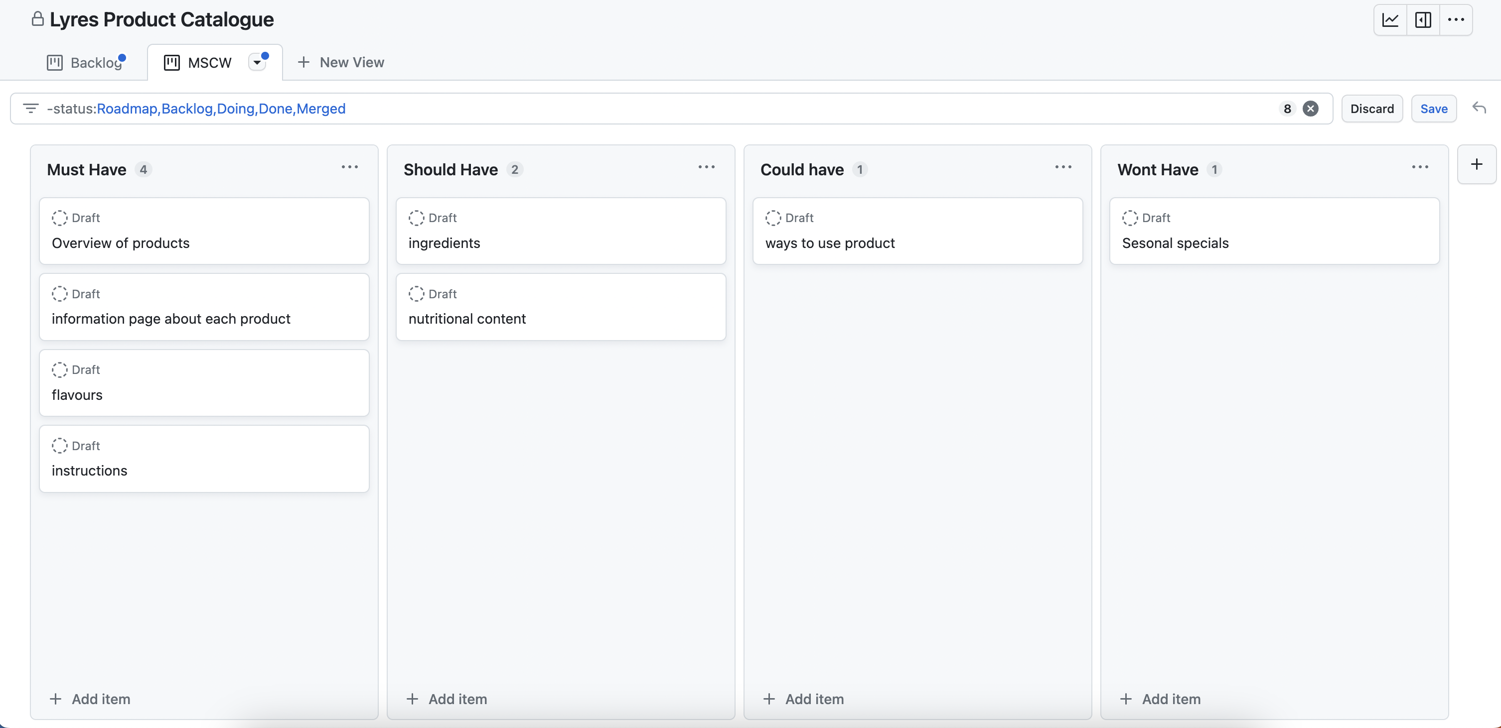 GitHub - saratyldum/Lyre-s-Product-Catalogue