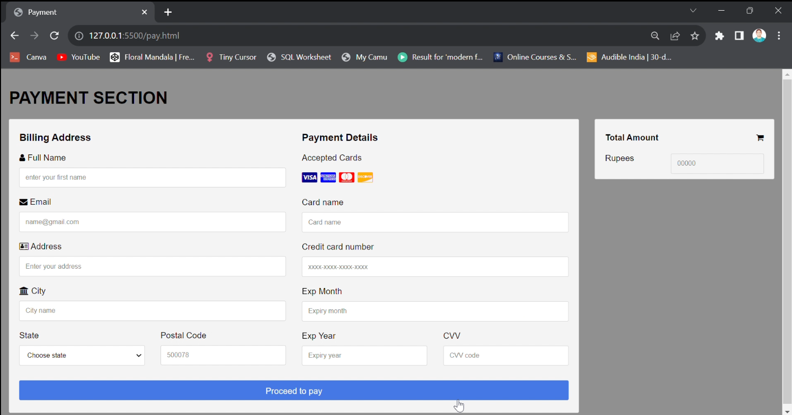 Github Annukousalya E Commerce Product Page