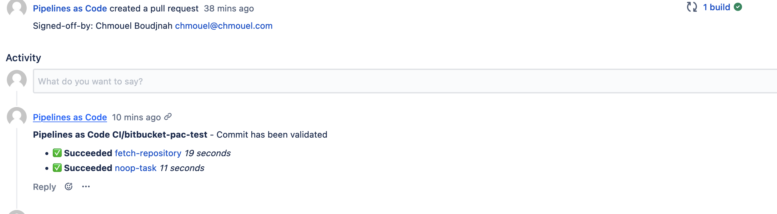 Bitbucket Server: .tekton/ subtree support · Issue #581 · openshift-pipelines/pipelines-as-code ...