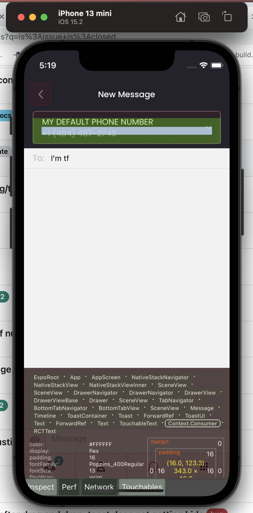 The Toast Is On Top Of Other Components When It S Hidden · Issue 323 · Calintamas React Native