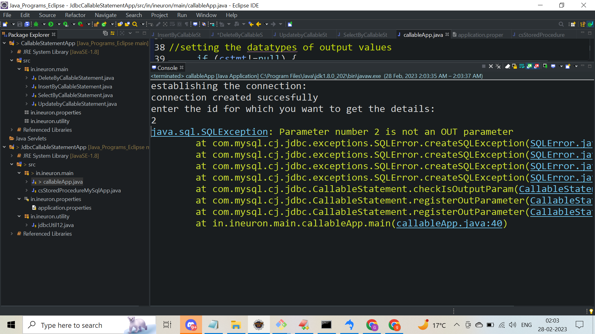 5 3 3 SQL Error S1009 Parameter Is Not Registered As An Output