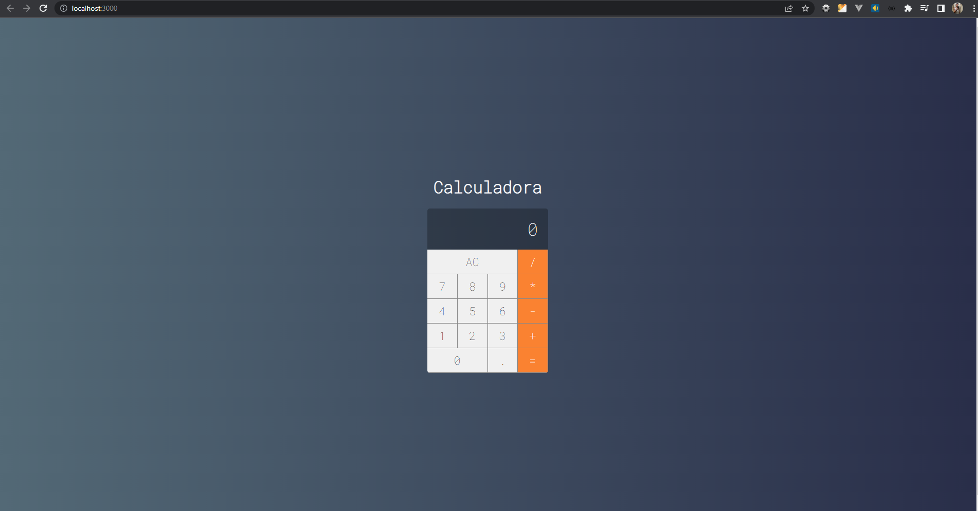 GitHub - GustavoMartinsDev/Calculadora_Apple_React: Criando do zero uma calculadora com o mesmo ...