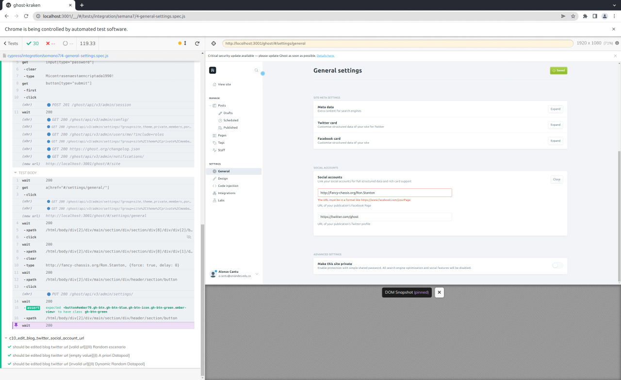 [INCIDENCIA] 036 · Issue #41 · lmaero/MISW-4103_Ghost_Kraken · GitHub