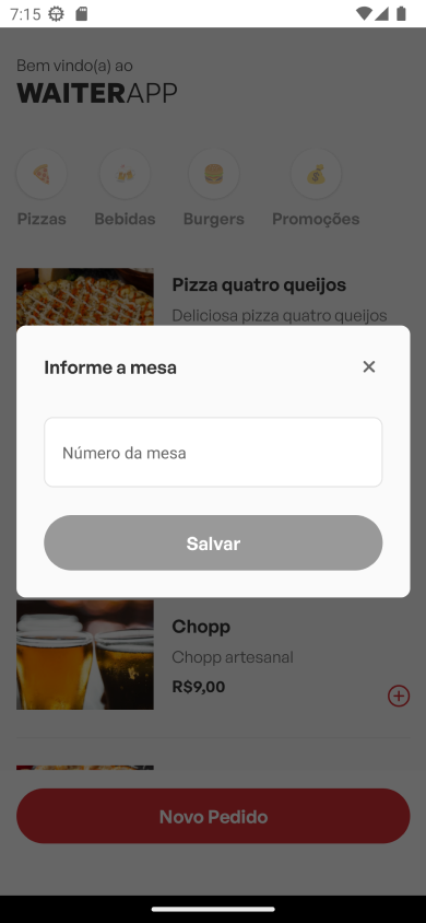 GitHub - BrunoMonteiro25/react-native-waiterApp: React Native + TypeScript + Styled Components