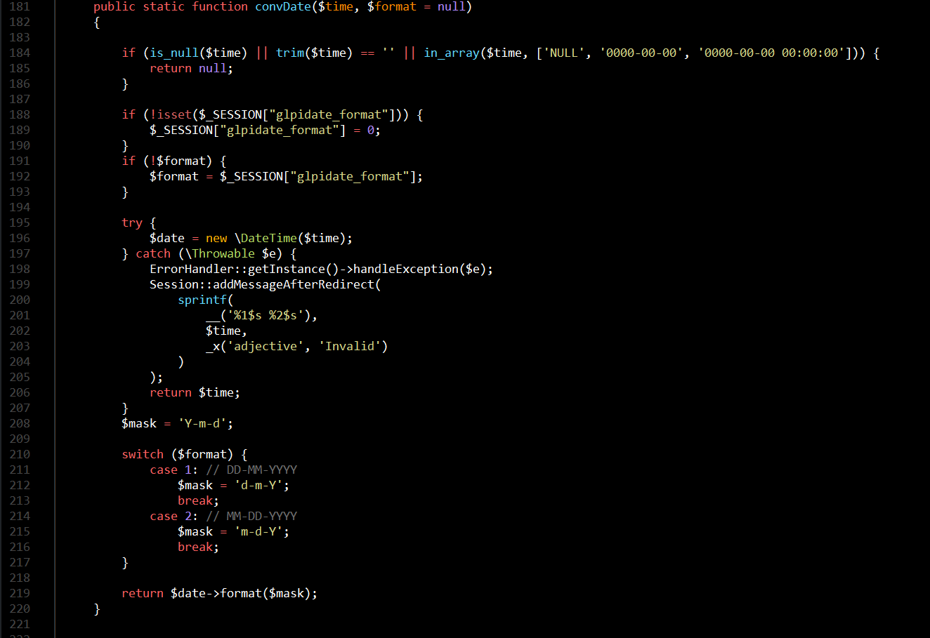 Invalid Date after viewing ticket or change (PHP: "Failed to parse time string...") · Issue ...