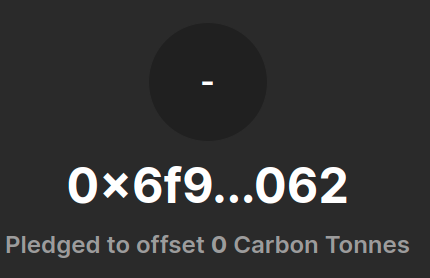 Pledge Dashboard Touchups and Feedback · Issue #489 · KlimaDAO/klimadao · GitHub
