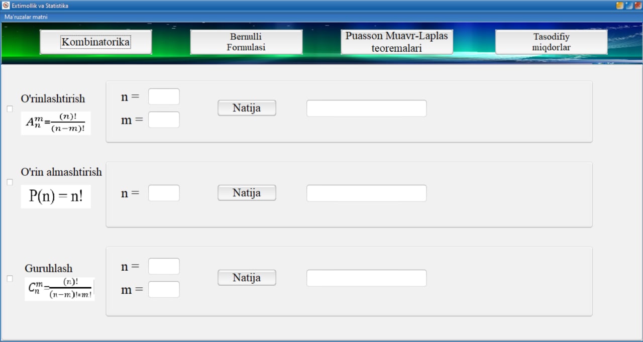 GitHub - amirdev25/-Extimollik-va-Statistika-with-C-Builder