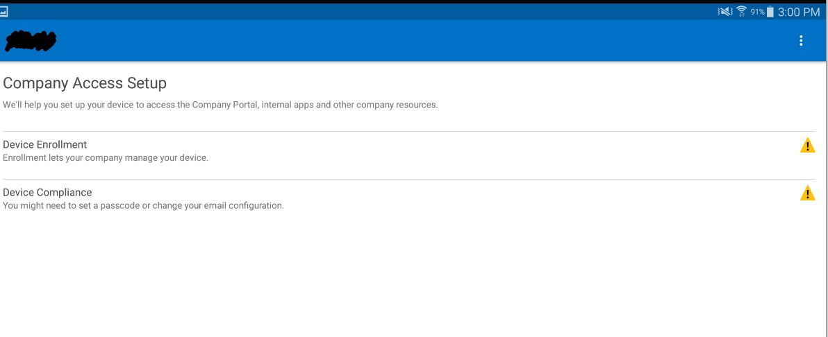 Outlook app unable to load email after user enrolled device using ...