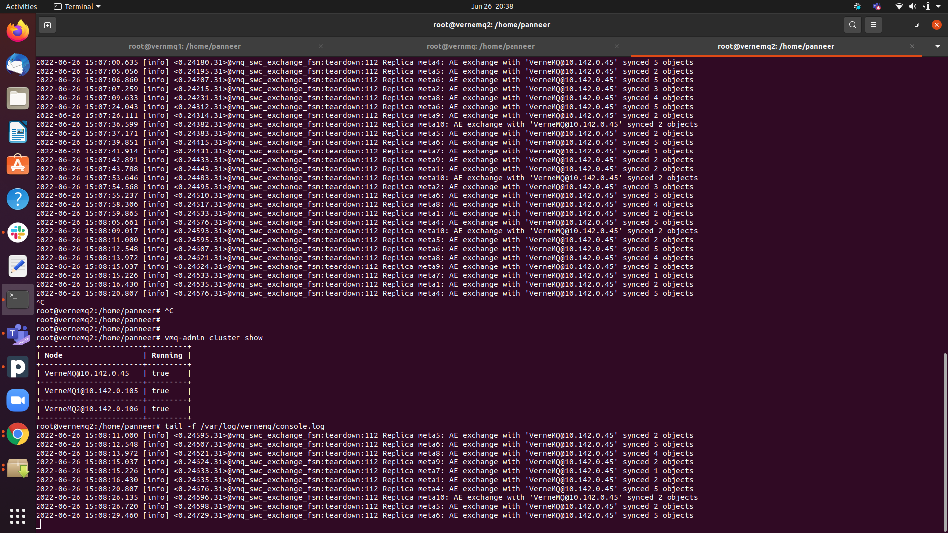 vmq-admin cluster show error · Issue #2007 · vernemq/vernemq · GitHub