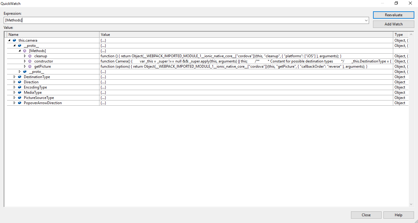 Camera plugin does not work for Windows platform · Issue #3275 · danielsogl/awesome-cordova ...