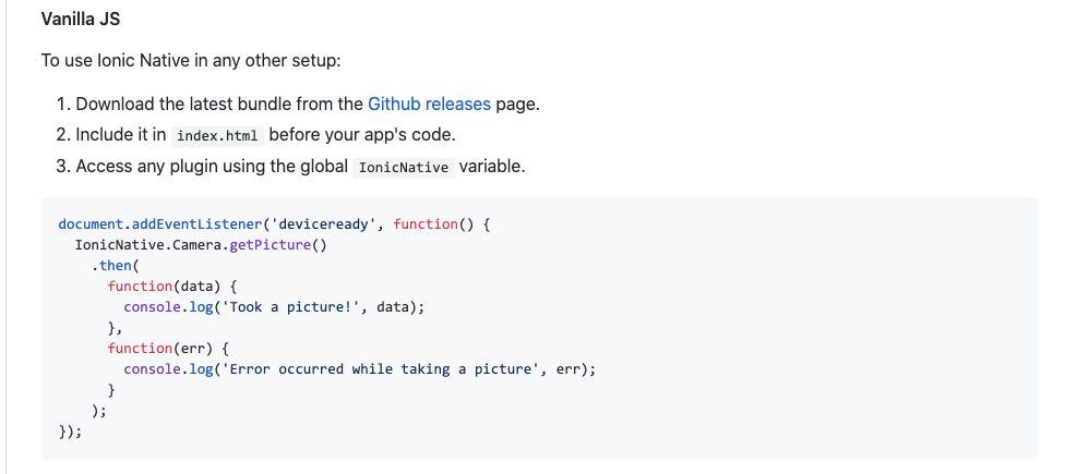 Bundle file is missing in GitHub Releases · Issue #3396 · danielsogl/awesome-cordova-plugins ...