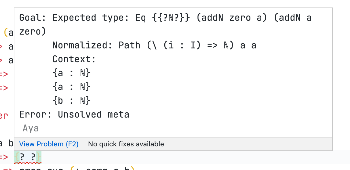 LSP: problems with the same location are shadowed in vscode · Issue #475 · aya-prover/aya-prover ...
