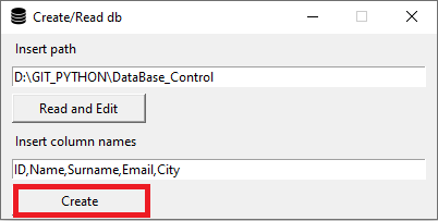 GitHub - MKujawa1/DataBase_Control: Simple GUI in Python (Tkinter) to create, read and edit ...
