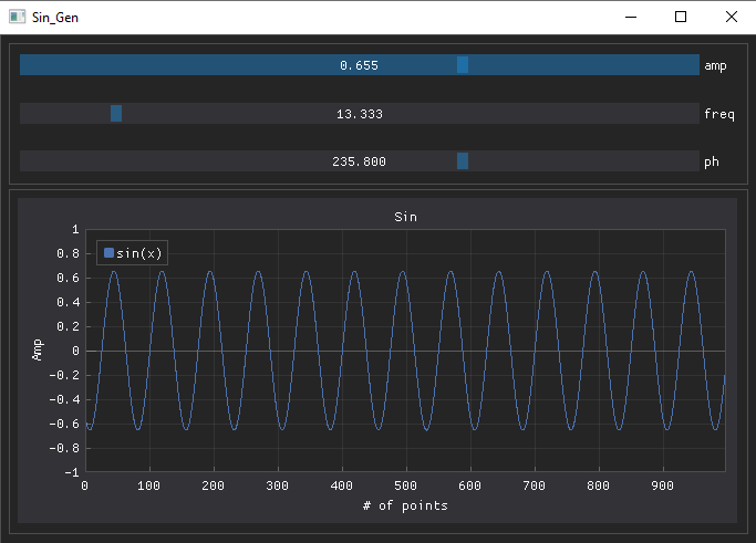 GitHub - MKujawa1/Sin-Gen-GUI: GUI to generate sin wave. Using DearPyGUI.