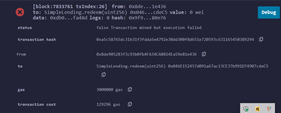 compound v2 lending not working · smartcontractkit full-blockchain-solidity-course-js ...