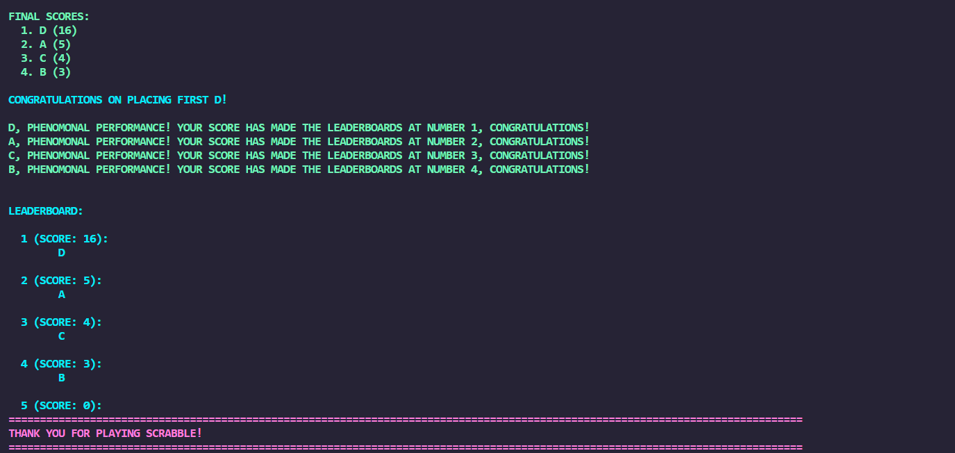 GitHub - KreeshRuparelia/Scrabble: This program is a text-based Java program allowing 2-4 ...