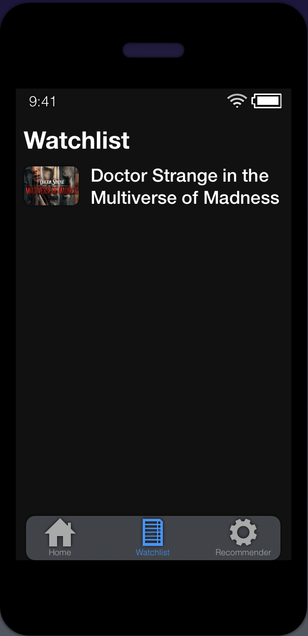 GitHub - KreeshRuparelia/CineCo: This iOS app enables the user to ...