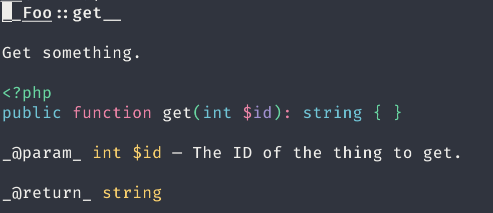 Markdown Support in definition floating window · Issue #1704 · neoclide/coc.nvim · GitHub