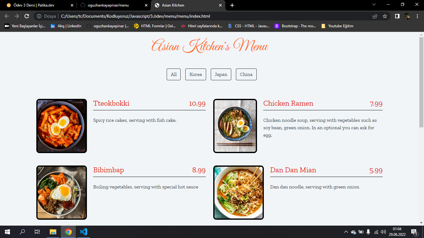 GitHub - oguzhankayapinar/Basic-Asian-Menu