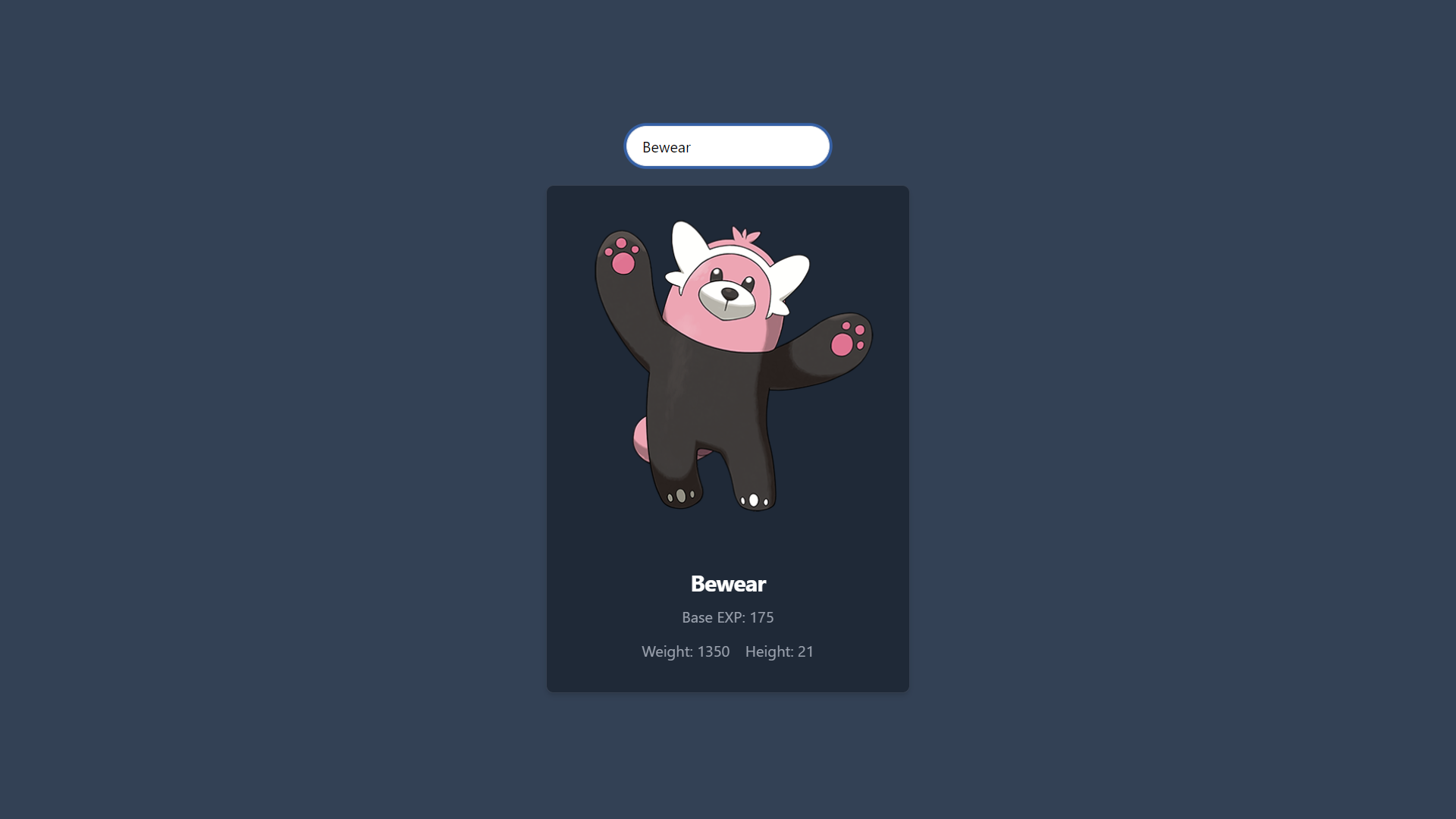 GitHub - pandakn/pokemon-finder: Project for learn fetch api