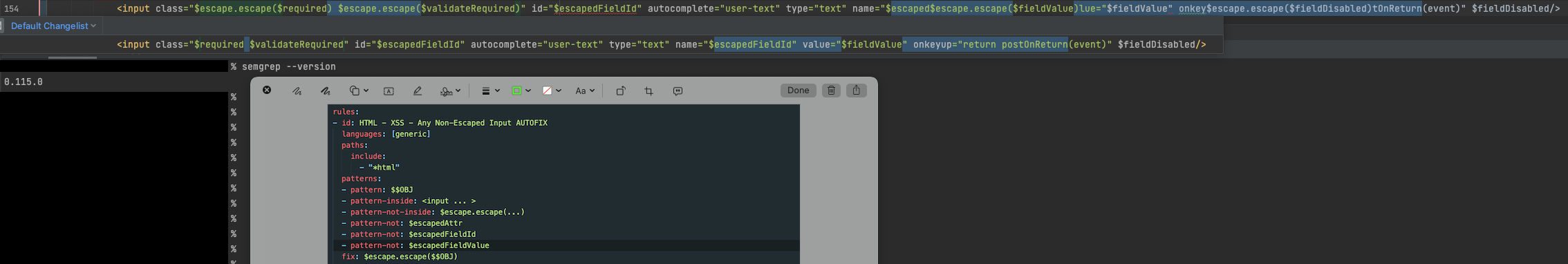 Issues when scanning long lines with `generic` mode · Issue #6071 · semgrep/semgrep · GitHub
