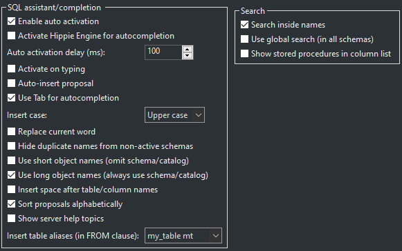 Autocompletion bugs with TAB · Issue #18788 · dbeaver/dbeaver · GitHub