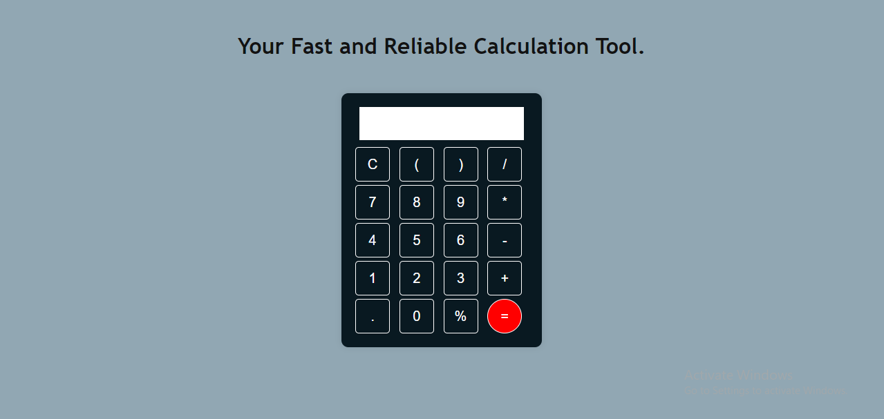 GitHub - Kanikaa7/Calculator