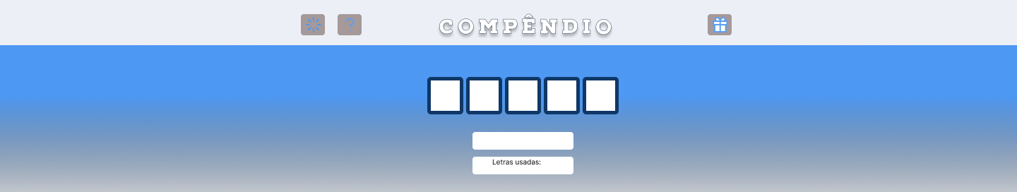 GitHub - Jeff-Christian/Compendio: React project inspired in Termo game