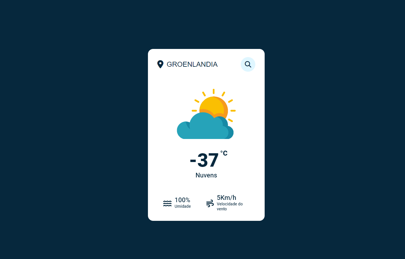 GitHub - ArthurScarcela/Weather-App: Uma pagina que retornará o clima, a umidade e a velocidade ...
