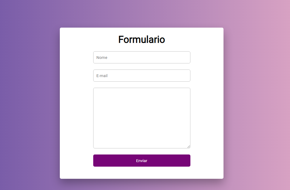 GitHub - Adilsonarouca/formulario