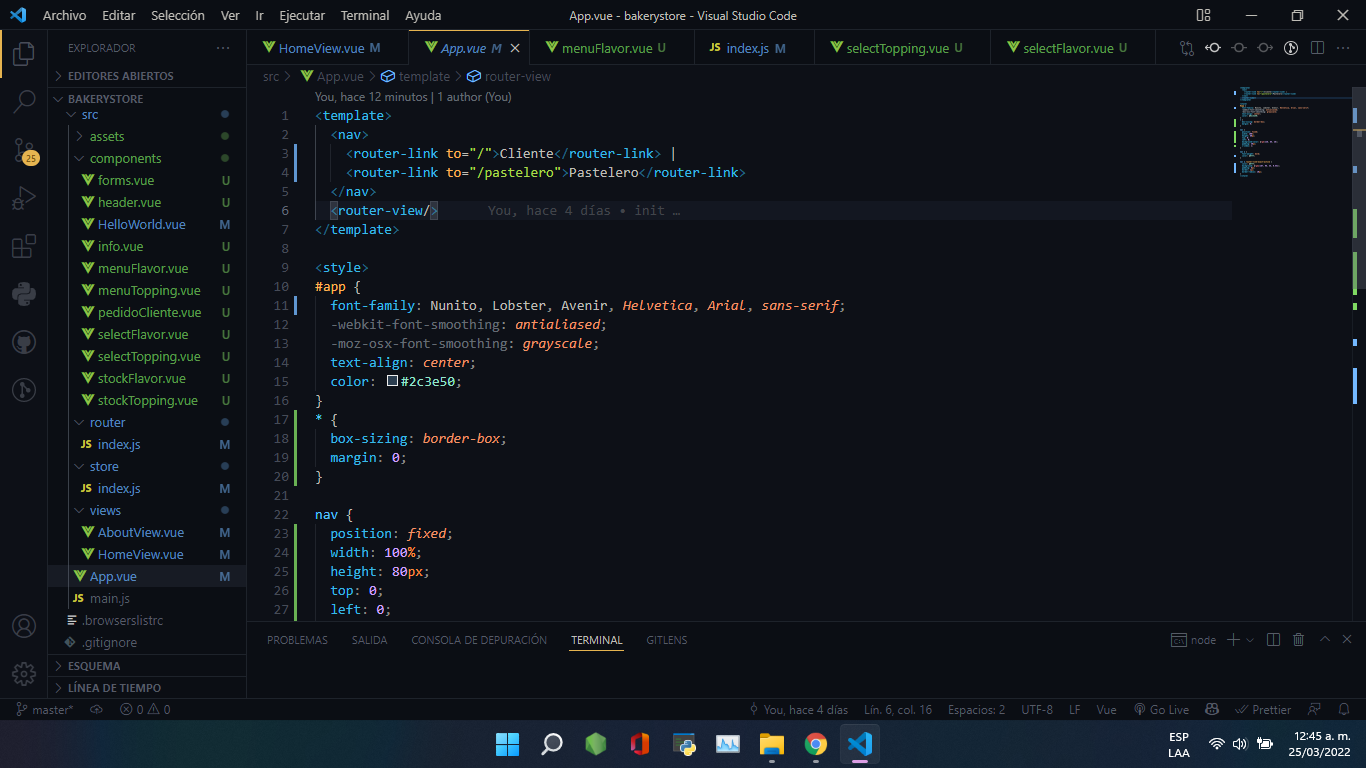 Duda con router-view · LaunchX-InnovaccionVirtual FrontEnd-Mision ...