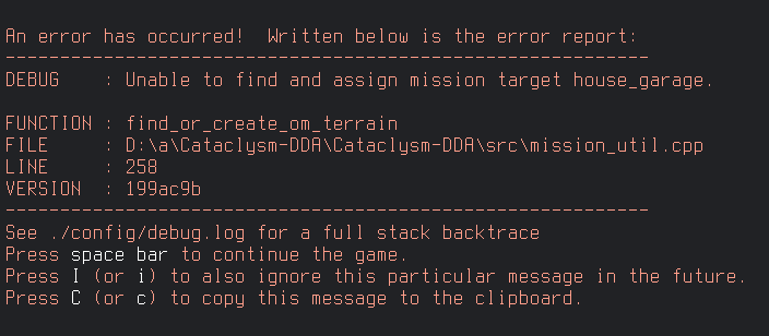 Some missions fail to generate target overmap with high city spacing ...