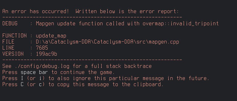 Some missions fail to generate target overmap with high city spacing ...