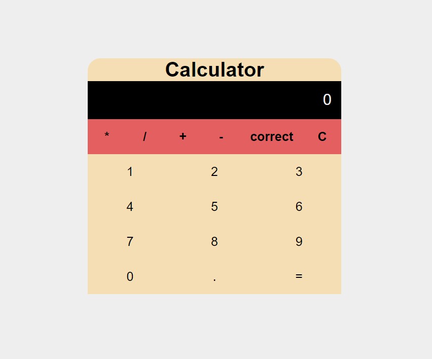 GitHub - zee-0-shan/Calculator: Beautiful calculator performing ...