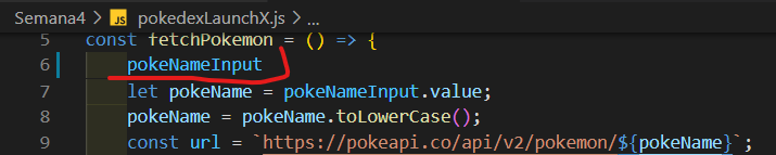 Dudas sobre Pokedex JS · LaunchX-InnovaccionVirtual FrontEnd-Mision ...