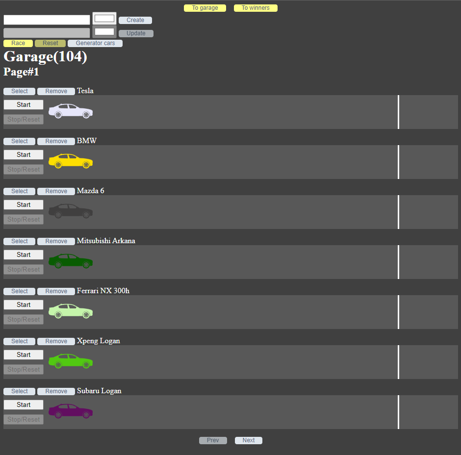 Async race "Andreyjkov" · Issue #671 · rolling-scopes-school/support · GitHub