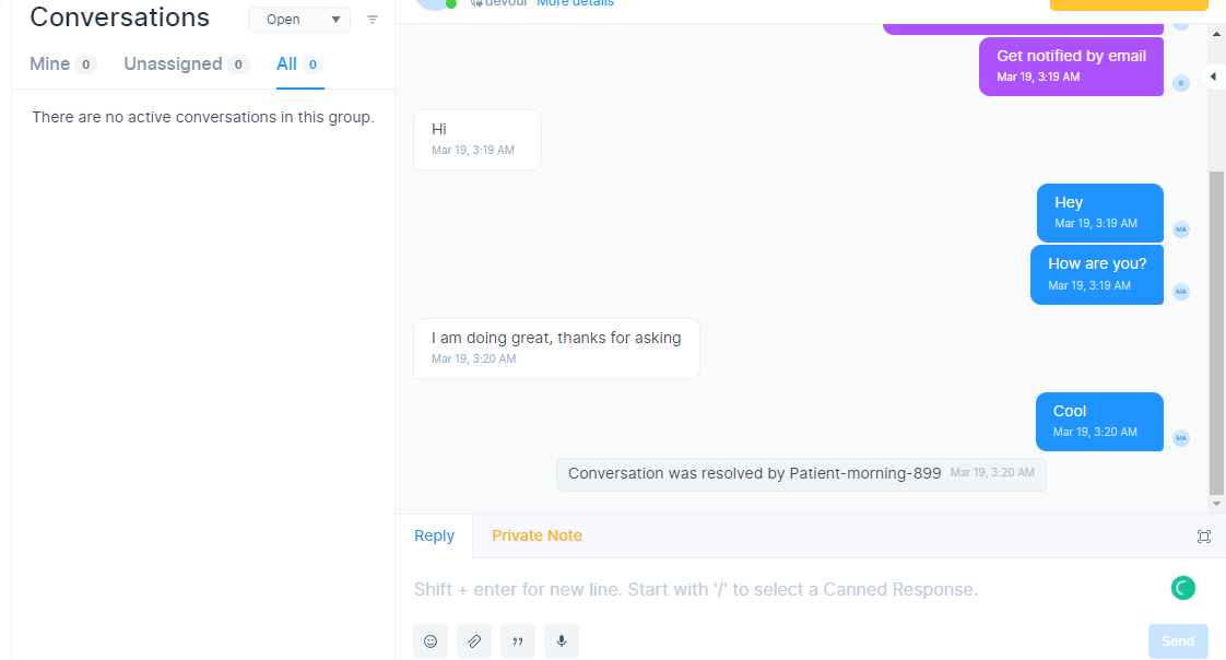 Chat Ended by visitor shouldn't move to resolved tab · Issue #4220 ...