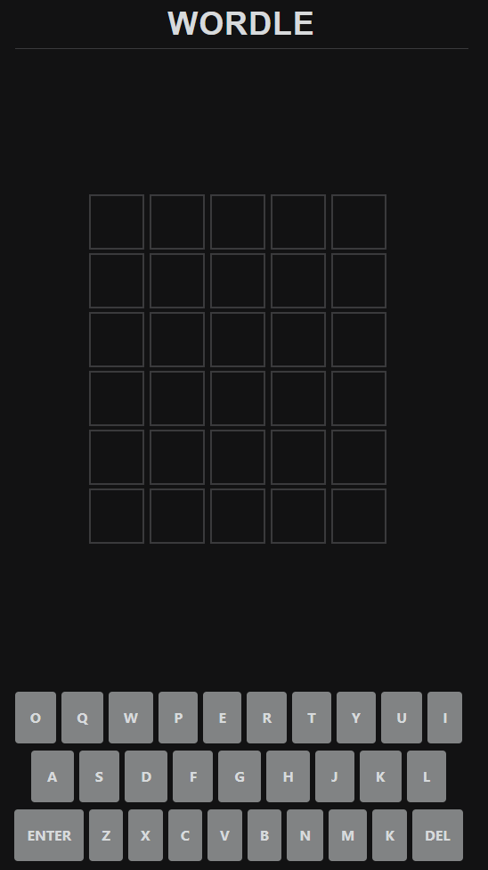 GitHub - HoidxDev/Tailwind-Wordle-Clone-: This is including only CSS ...