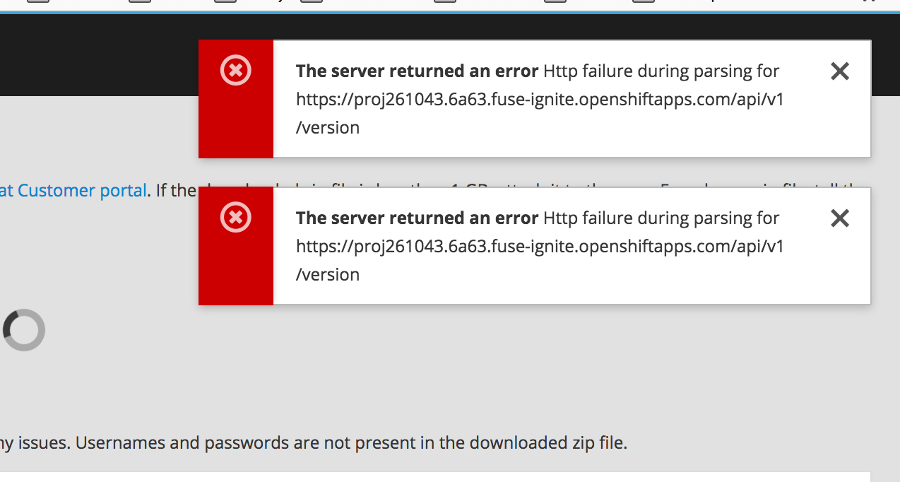Error on support page for version 1.3.5 · Issue #2583 · syndesisio/syndesis · GitHub