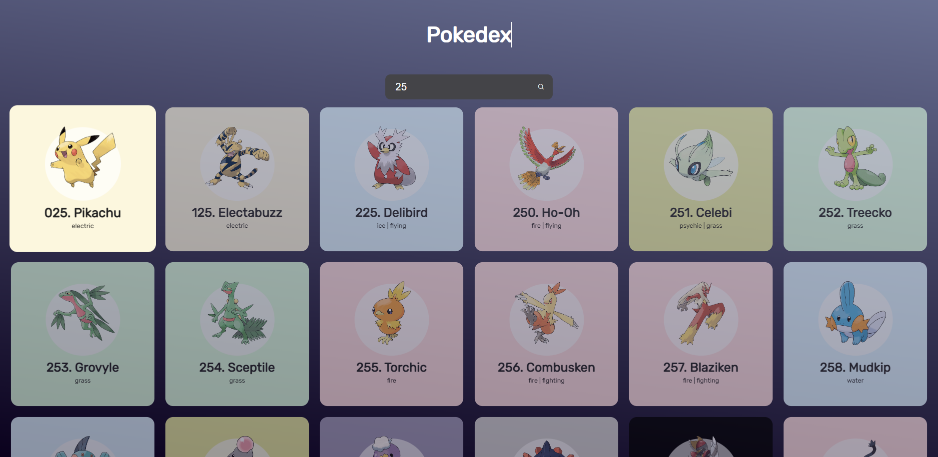 GitHub - LordGhapa/Pokemon-List: Pokedex