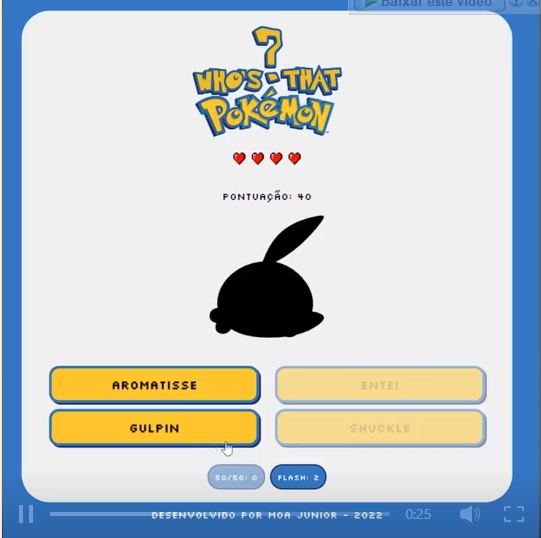 GitHub - MoaJR/WhosThatPokemon