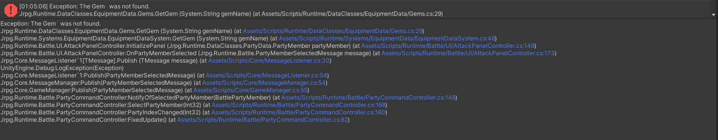 Exception Thrown When Finding Gem by Name · Issue #20 · GenoImel/jrpg-example · GitHub