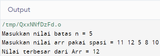 Modul 18 - Array 1 No 4 Praktikum Konsep Pemrograman (D3 IT PJJ PENS ...