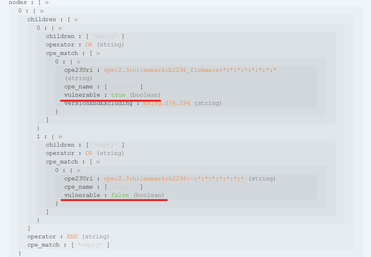 Products are mainly associated with a vulnerabilty and not vulnerable · Issue #184 · opencve ...