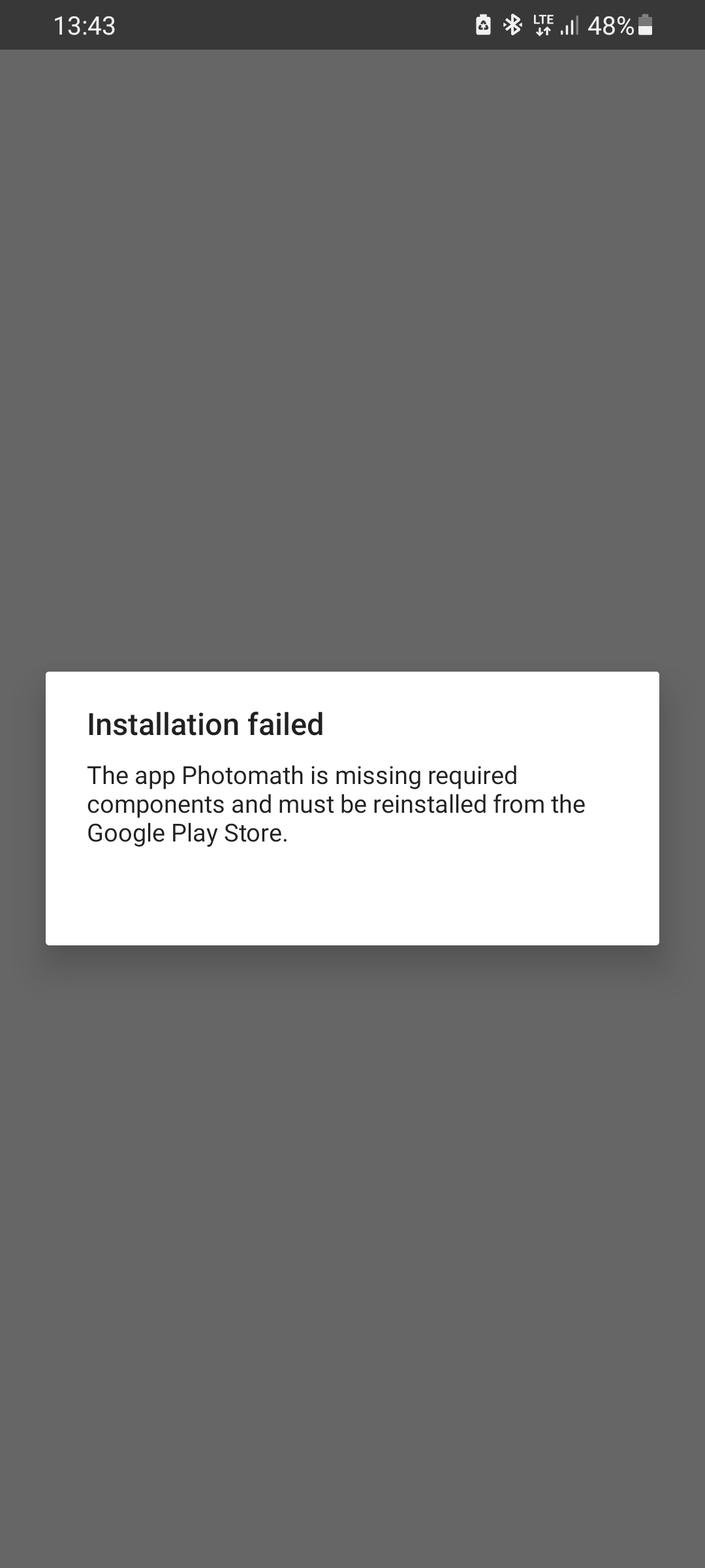 Photomath error: Missing required components · Issue #1316 · ReVanced/revanced-patches · GitHub
