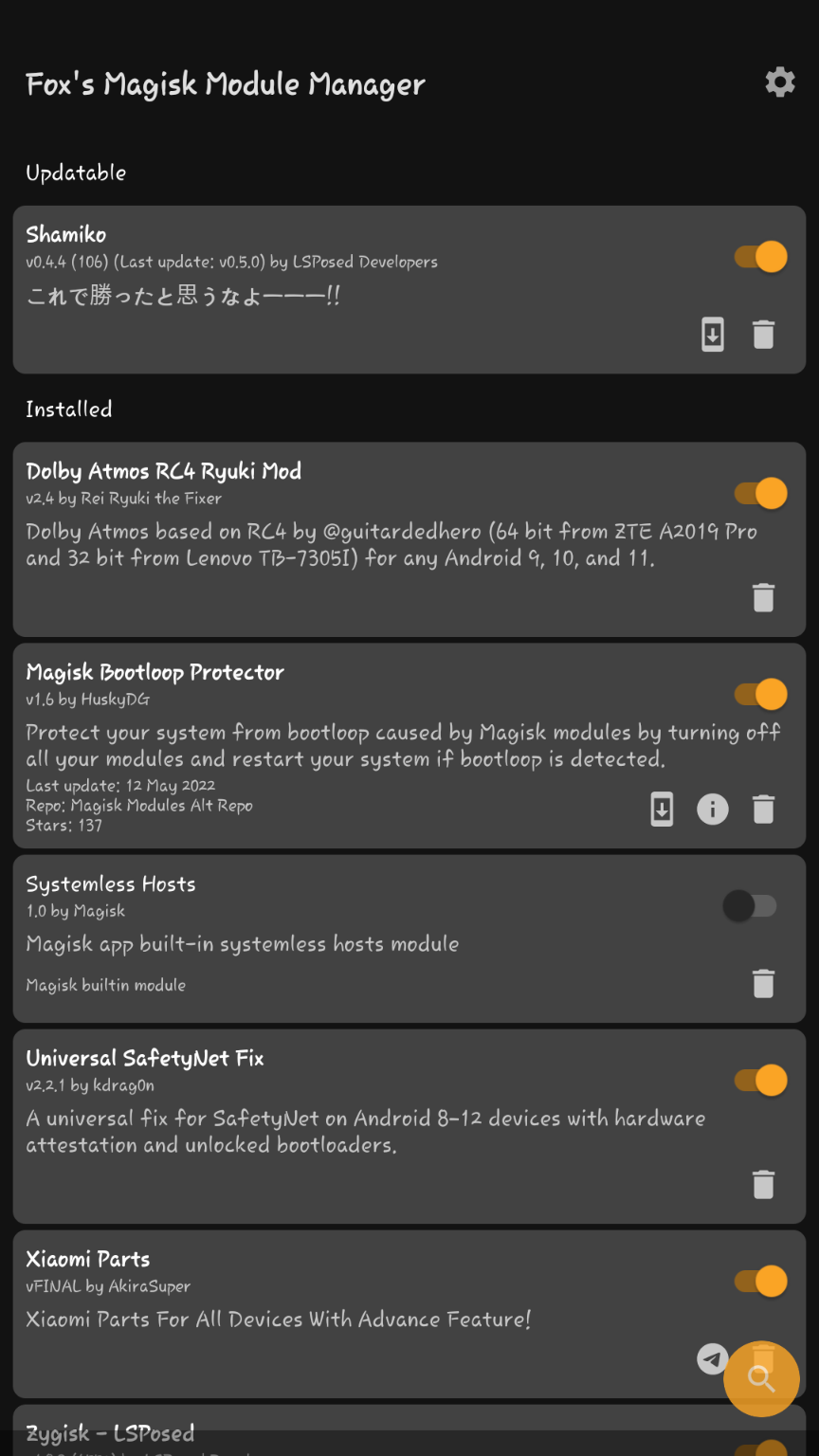 [BUG] failed to get acess to root · Issue #144 · Fox2Code/FoxMagiskModuleManager · GitHub